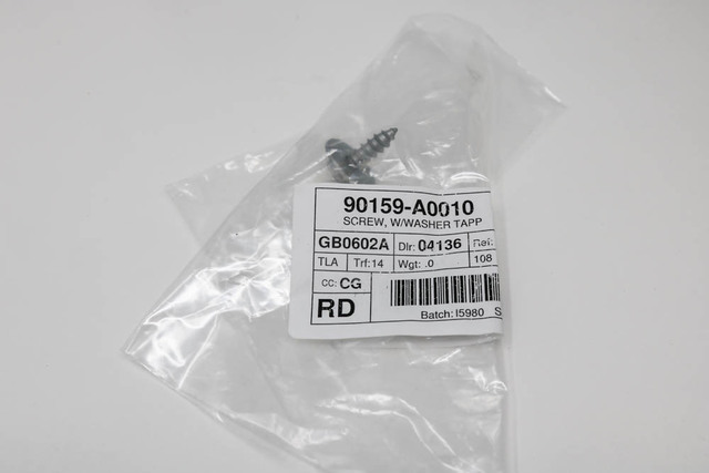 90159-A0010 - Under Cover Screw 2000-2019 Toyota | Longo Toyota Parts