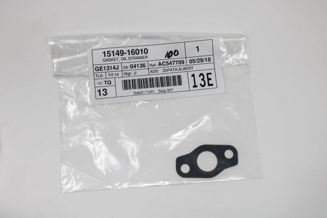15147-0P020 - Engine Oil Pump Pickup Tube Gasket 2005-2018 Toyota ...
