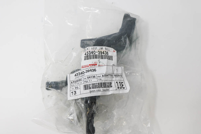 43340-39436 - Suspension Ball Joint (Left, Front, Lower) 2001-2004 ...