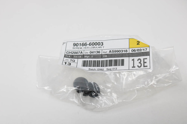 90166-60003 - Tailgate Gap Cover Screw 2008-2024 Toyota | Longo Toyota ...