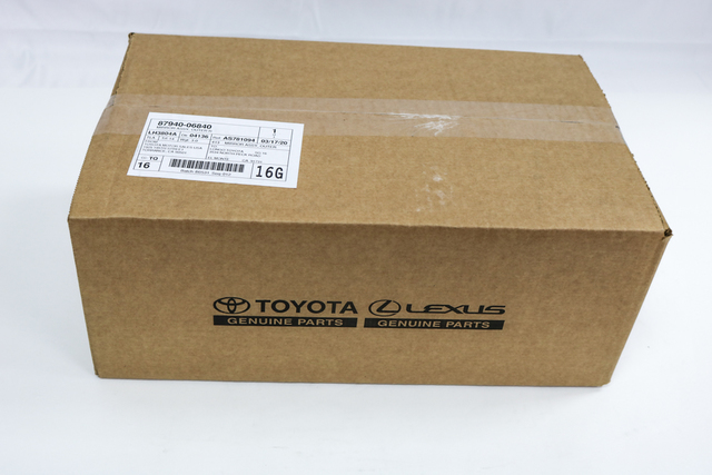 87940-06840 - Door Mirror Left, Front Left 2018-2024 Toyota Camry ...