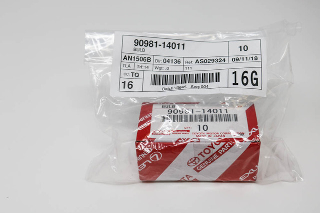 90981-14011 - Bulb 1995-2025 Toyota | Longo Toyota Parts