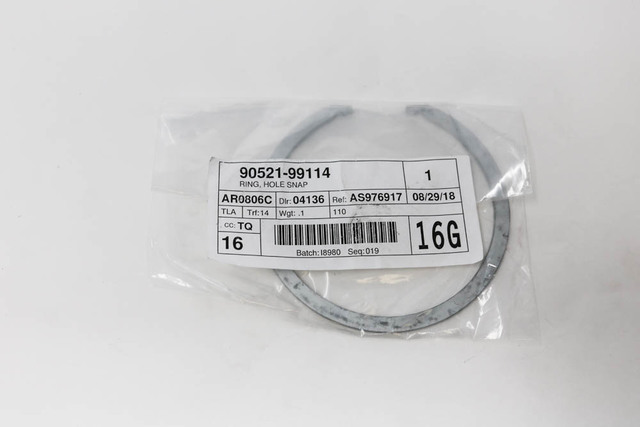 90521-99114 - Wheel Bearing Snap Ring (Left, Right, Front) 1995-2007 ...