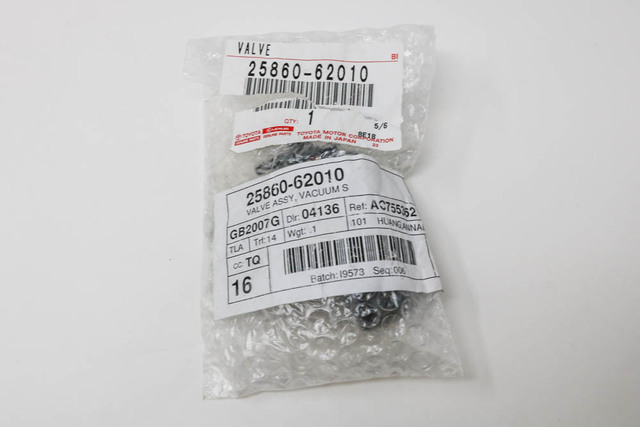 25860-62010 - Vapor Canister Purge Solenoid 1998-2008 Toyota | Longo ...