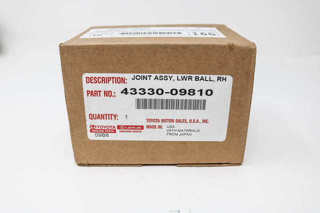 43330-09810 - Suspension Ball Joint (Right, Front, Lower) 2005-2018 ...