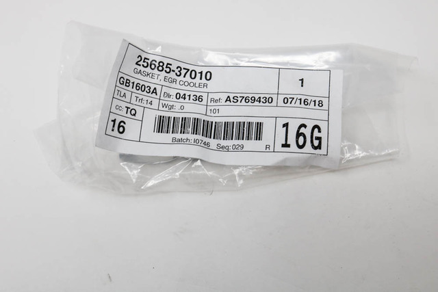 25685-37010 - Egr Pipe Mount Gasket 2010-2017 Toyota | Longo Toyota Parts