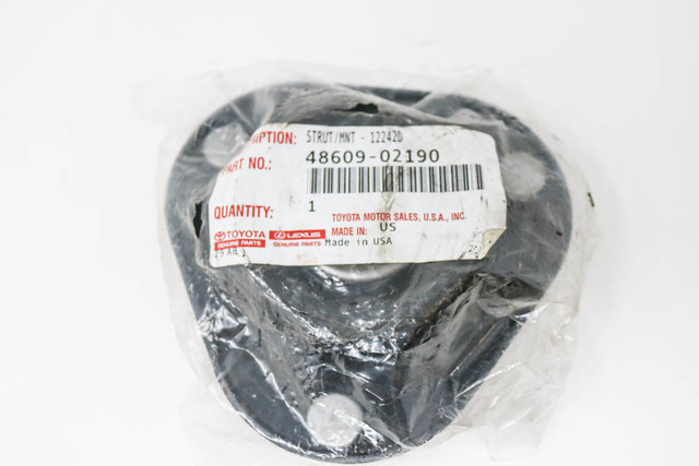 48609-02190 - Suspension Strut Mount (Left, Right, Front) 2009-2019 ...