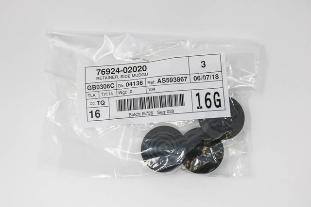 76924-02020 - Rocker Molding Retainer 2008-2024 Toyota | Longo Toyota Parts