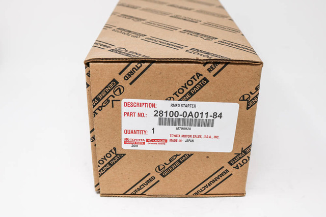 28100-0A011-84 - Starter Motor 2004-2019 Toyota | Longo Toyota Parts