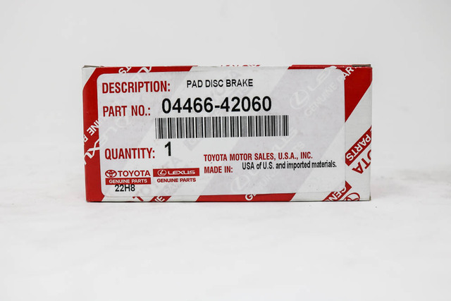 04466-42060 - Brake Pads Rear 2006-2018 Toyota RAV4 | Longo Toyota Parts