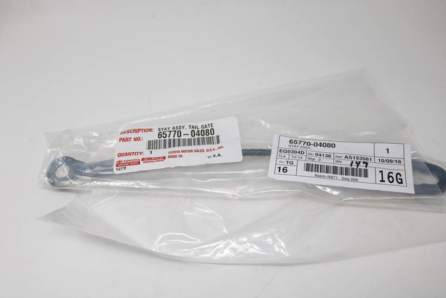 65770-04080 - Check Strap 2016-2023 Toyota Tacoma | Longo Toyota Parts