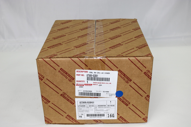 87908-02B01 - Mirror Assembly Right 2009-2013 Toyota Corolla | Longo ...