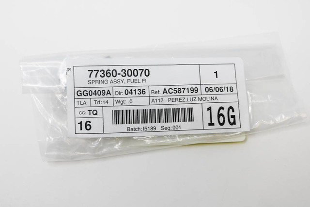 77360-0R010 - Fuel Door Spring 2001-2012 Toyota | Longo Toyota Parts