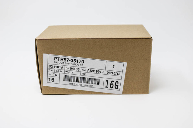 PTR57-35170 - Trd Shift Knob, Automatic 6 Speed 2017-2023 Toyota Tacoma ...