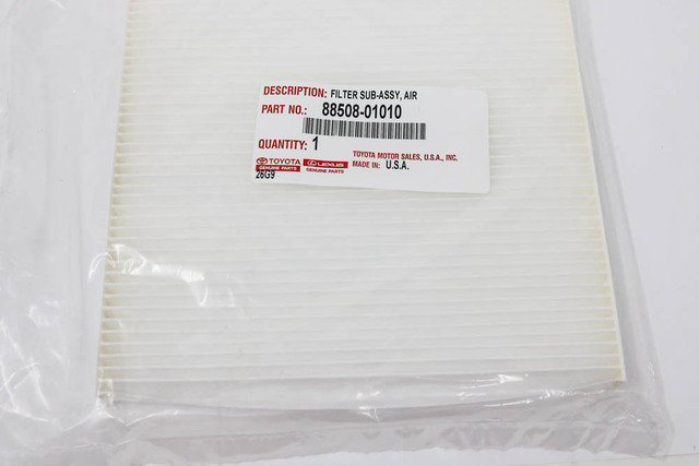 88508-01010 - Cabin Air Filter 2005-2023 Toyota Tacoma | Longo Toyota Parts