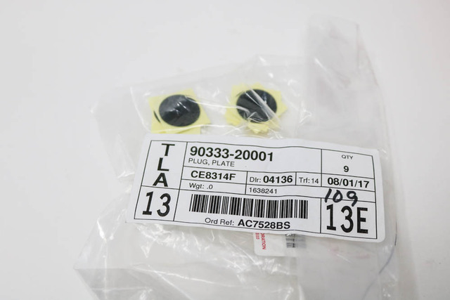 90333-20001 - Door Shell Plug 1998-2025 Toyota | Longo Toyota Parts