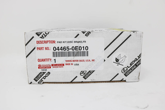 04465-0E010 - Brake Pads Front 2010-2020 Toyota | Longo Toyota Parts