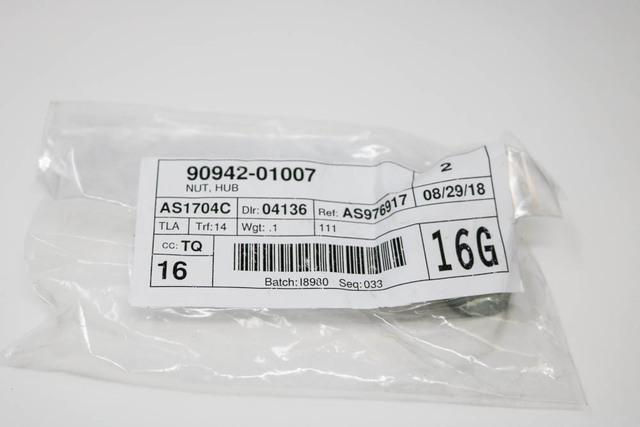 90942-01007 - Wheel Nut 1984-2025 Toyota | Longo Toyota Parts