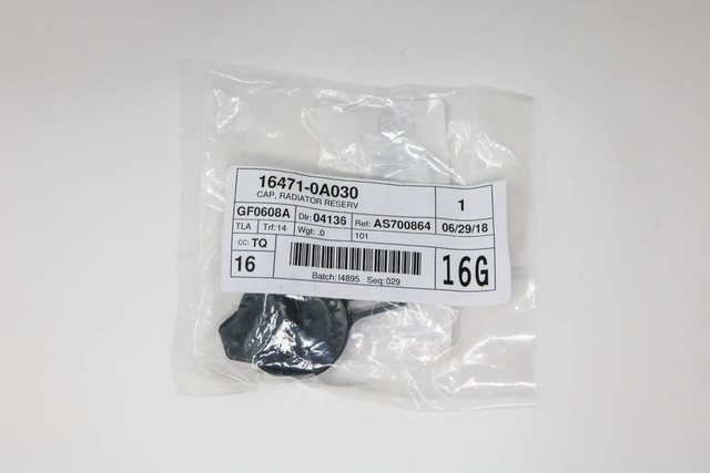 16471-0A030 - Engine Coolant Reservoir Cap 2004-2010 Toyota Sienna ...