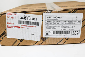 42431-0C011 - Disc Brake Rotor (Rear) 2007-2022 Toyota | Longo Toyota Parts