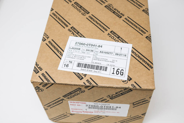 27060-0T041-84 - Alternator 2009-2011 Toyota | Longo Toyota Parts