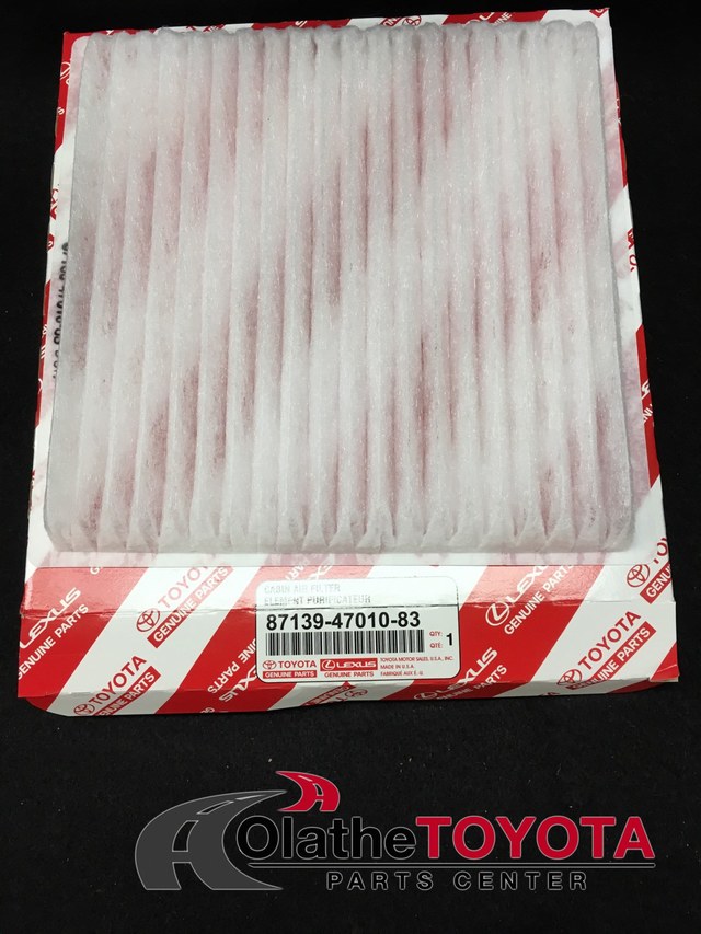 Genuine OEM Toyota Cabin Air Filters | Toyota Parts Center