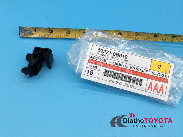 1993-2023 Toyota Bracket, Headlamp Mounting 53271-0B010 | Toyota Parts ...