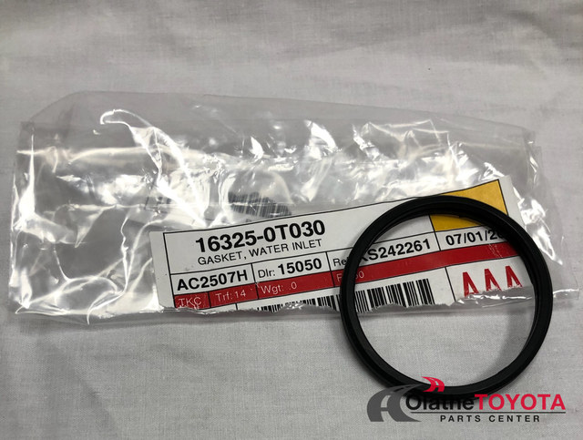 2002-2022 Toyota Gasket, Water Inlet Housing, No. 1 16325-0T030 ...
