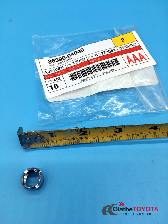 2005-2015 Toyota Tacoma Radio Antenna Base Nut 8639604040 | Toyota ...
