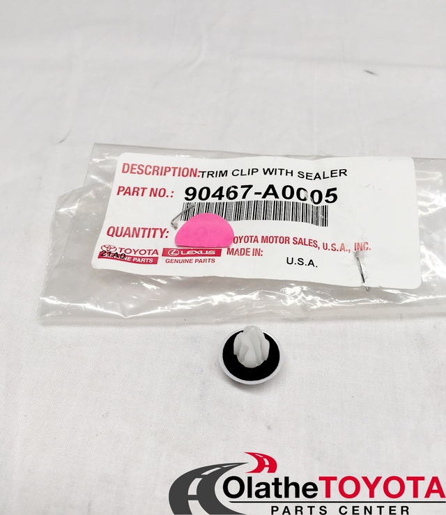 2001-2025 Toyota Door Trim Panel Clip 90467-A0005 | Toyota Parts Center