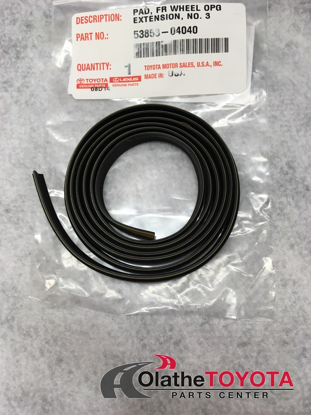 2005-2015 Toyota Tacoma Pad, Front Wheel Opening Extension, No. 1 ...