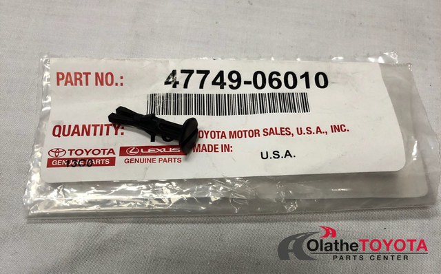 2012-2022 Toyota Bumper Cover Fastener 47749-06010 | Toyota Parts Center