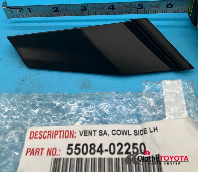 2014-2019 Toyota Corolla Cowl Extension (Left) 55084-02250 | Toyota ...