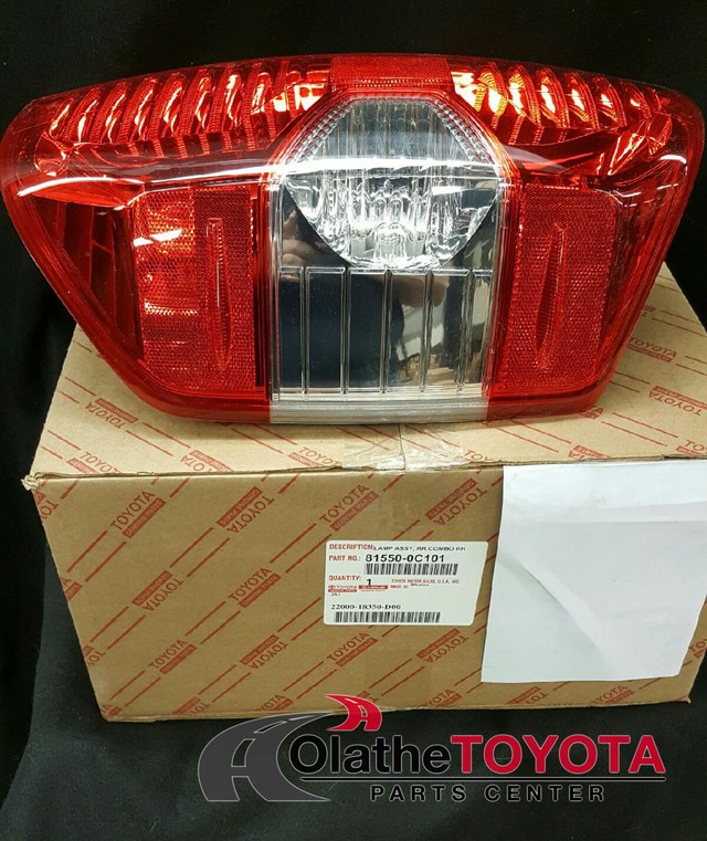 2014-2021 Toyota Tundra Tail Lamp Assembly - PASSENGER SIDE 815500c101 ...