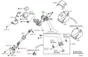2012-2017 Toyota Camry Steering Column 4520A-06033 | Toyota Parts Center