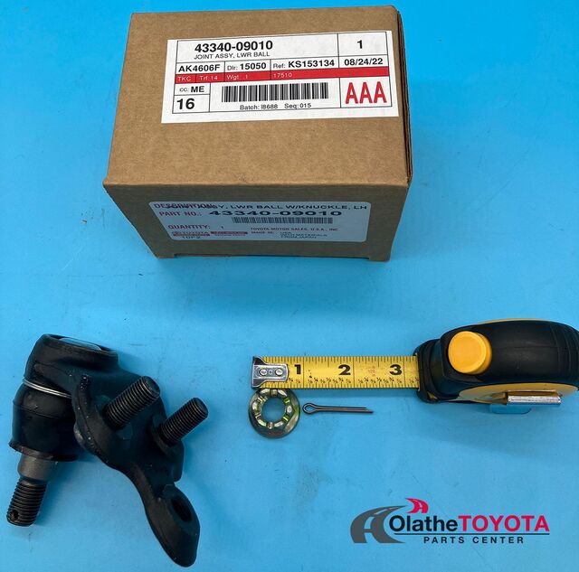 2001-2010 Toyota Suspension Ball Joint (Left, Front, Lower) 43340-09010 ...