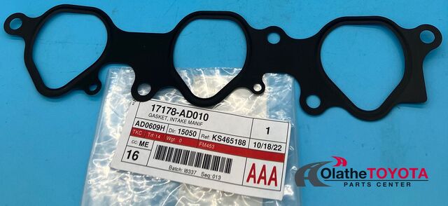 2003-2015 Toyota Engine Intake Manifold Gasket 17178-AD010 | Toyota ...