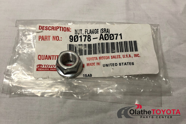 2000-2021 Toyota Top Nut 90178-A0071 | Toyota Parts Center