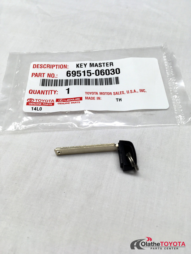 Blank Key 69515 06030 Toyota Parts Center
