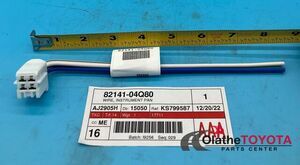 Wire, Instrument Panel 82141-04Q80 | Toyota Parts Center