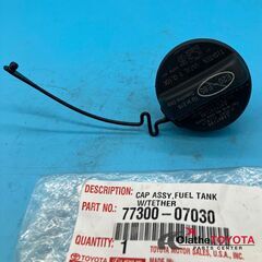 2014-2022 Toyota Fuel Tank Cap 77300-07030 | Toyota Parts Center