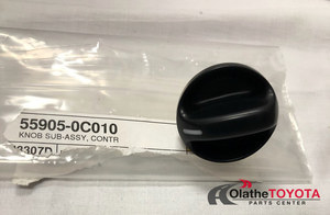 Knob Sub-Assembly, Control, No. 1 55905-0C010 | Toyota Parts Center