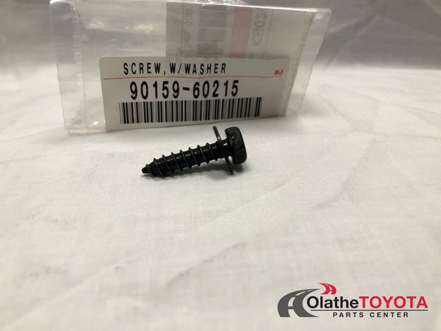 1996-2024 Toyota Bumper Cover Retainer Screw 90159-60215 | Toyota Parts ...