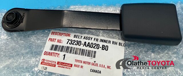 1997-2001 Toyota Camry Seat Belt Receptacle - PASSENGER SIDE 73230 ...