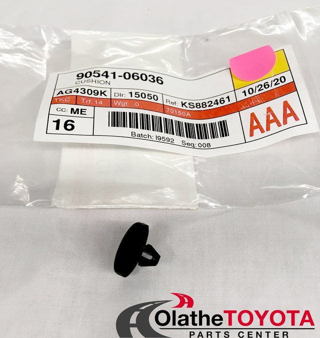 Cushion 90541-06036 | Toyota Parts Center