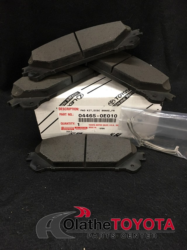 2010-2020 Toyota Brake Pads Front 04465-0E010 | Toyota Parts Center