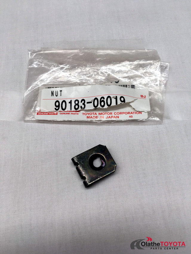 2000-2025 Toyota Rocker Molding U-Nut 90183-06019 | Toyota Parts Center