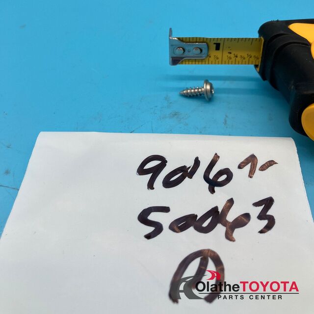 2012-2025 Toyota Fog Lamp Assembly Screw 90167-50063 | Toyota Parts Center