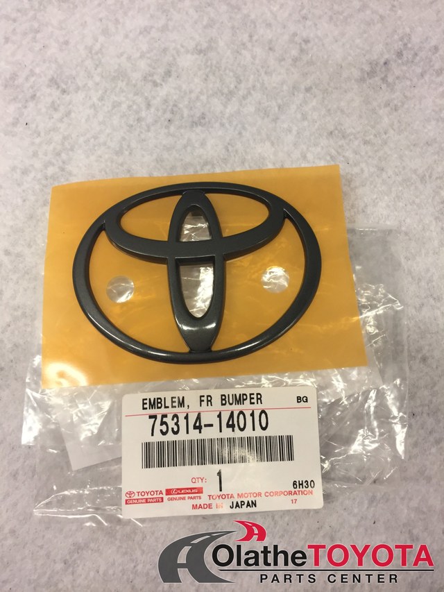 1993-1998 Toyota Supra Emblem, Front Bumper 7531414010 | Toyota Parts ...