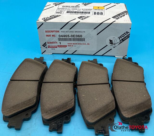2018-2024 Toyota Disc Brake Pad Set Front 04465-0E060 | Toyota Parts Center